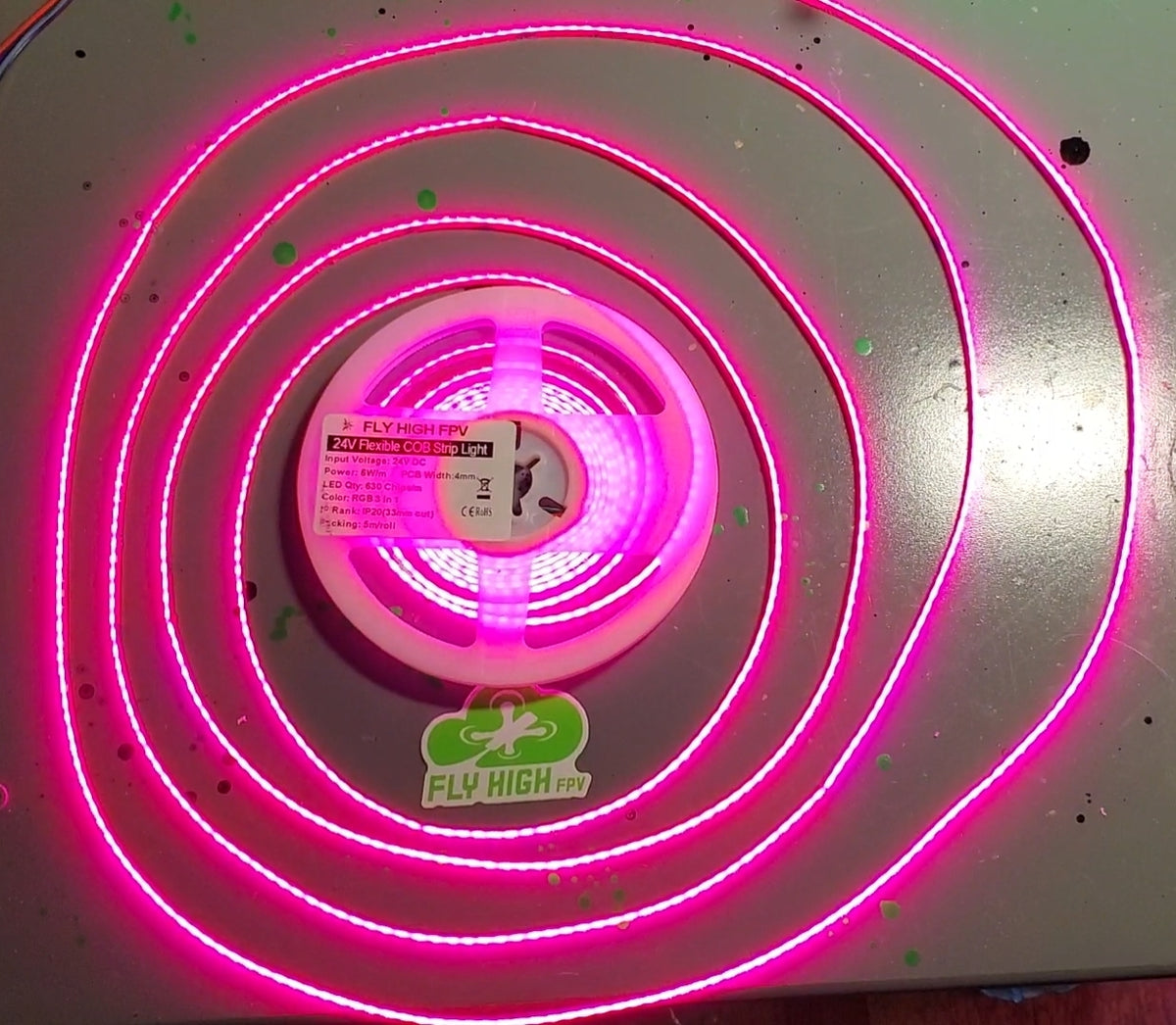 Fly High's RGB LED Strips - 4mm wide - Super Bright – Fly High FPV